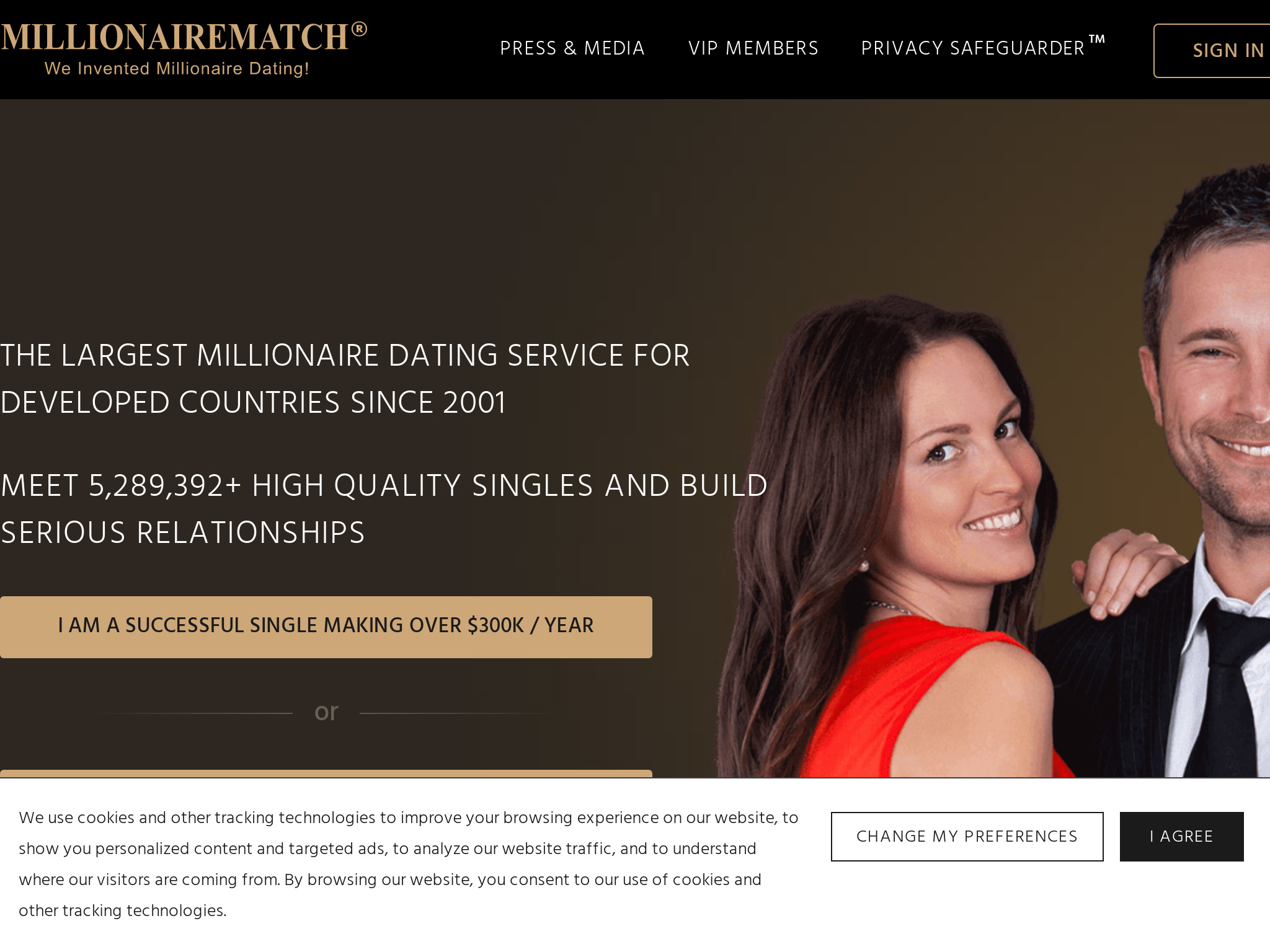 MillionaireMatch Review – Is It Any Good In 2025? - wingmanreview.com